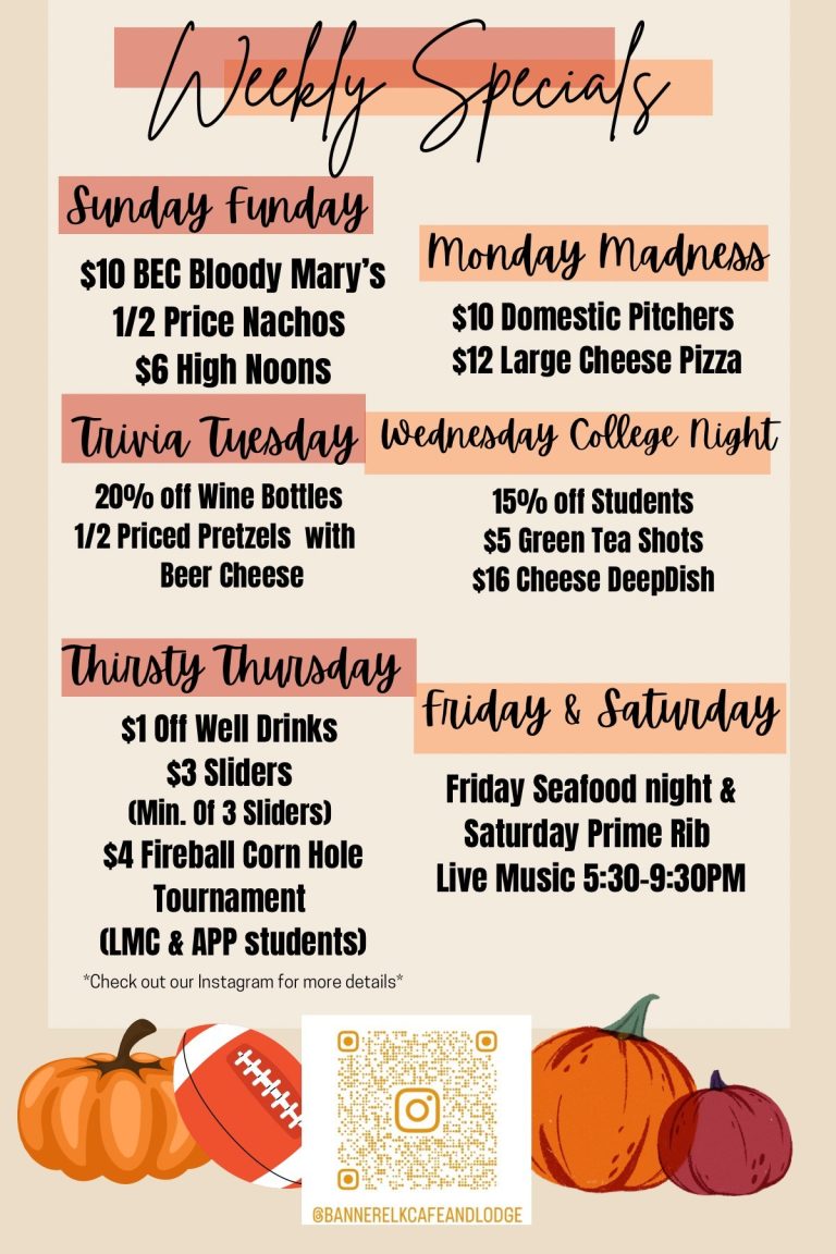 Banner Elk Cafe and Lodge Espresso Bar and Eatery